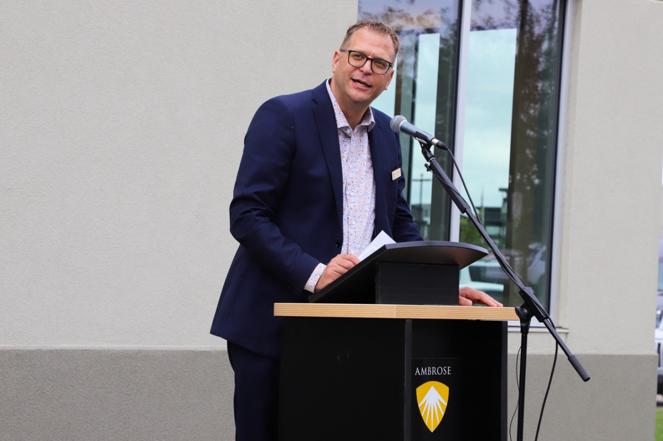 Ambrose Celebrates the Grand Opening of the New School of Business ...